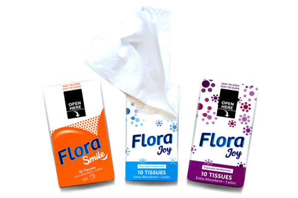 Quality Paper Products | Flora Tissues | Napkins | Washing Powder | Accra